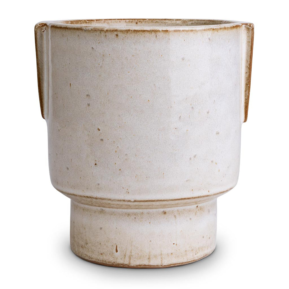 Aries Handles Plant Pot - White - Quality Plant Pots | Hortology ...