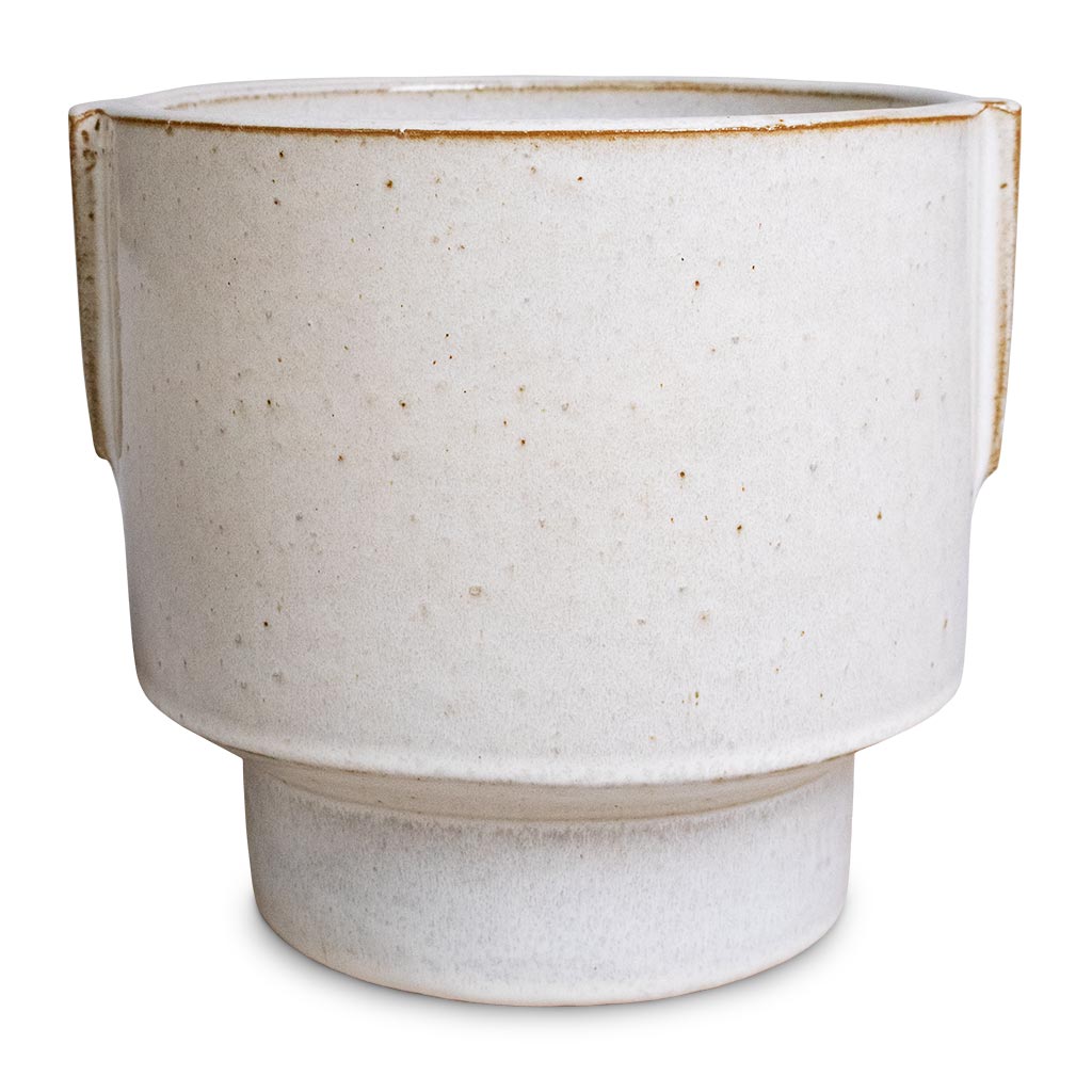 Aries Handles Plant Pot - White - Quality Plant Pots | Hortology ...