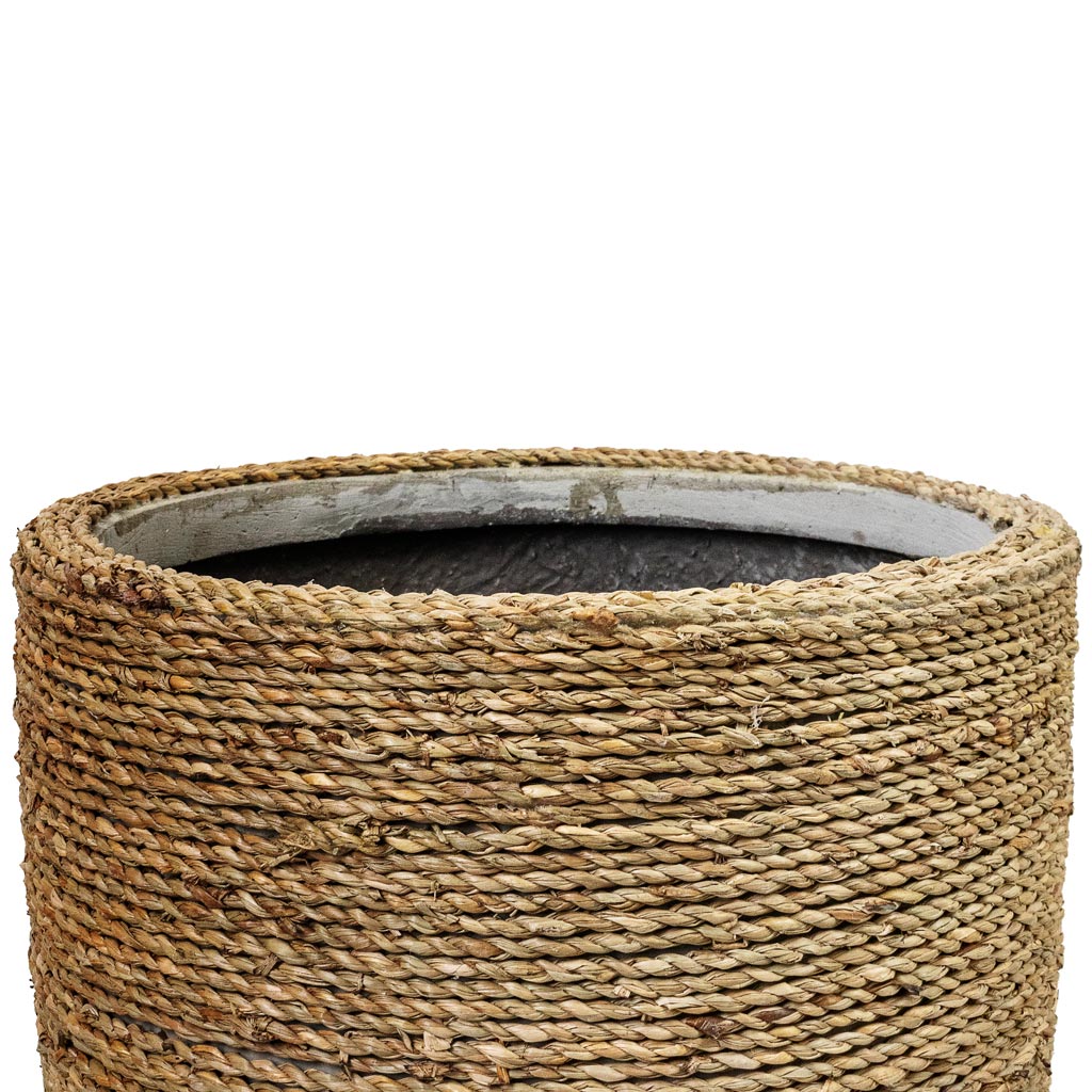 Ben Plant Pot - Straw Grass - Quality Plant Pots | Hortology - HORTOLOGY