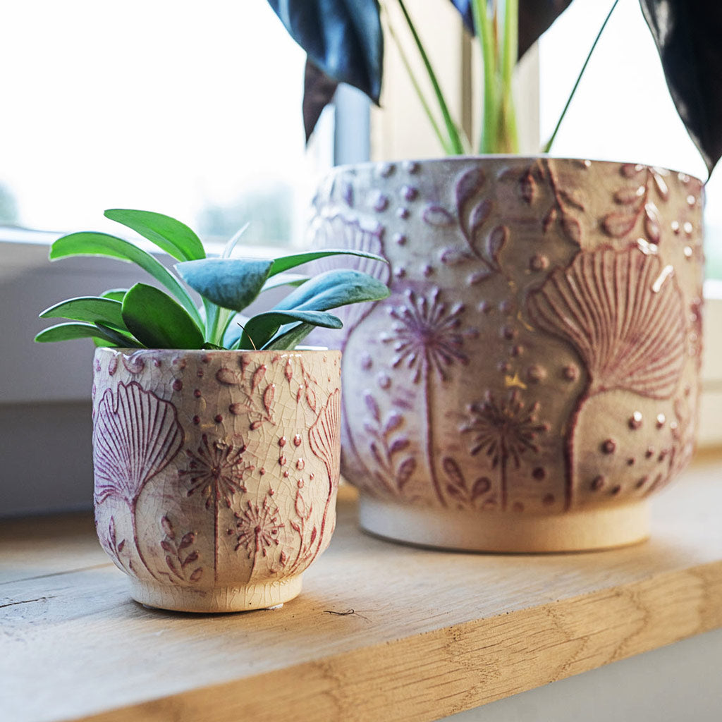 Emilia Plant Pot - Pink - Quality Plant Pots | HORTOLOGY