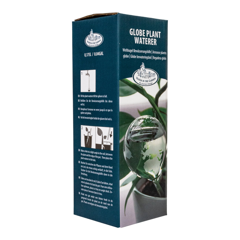 Globe Plant Waterer - Earth Etched Self Watering Sphere | Hortology ...