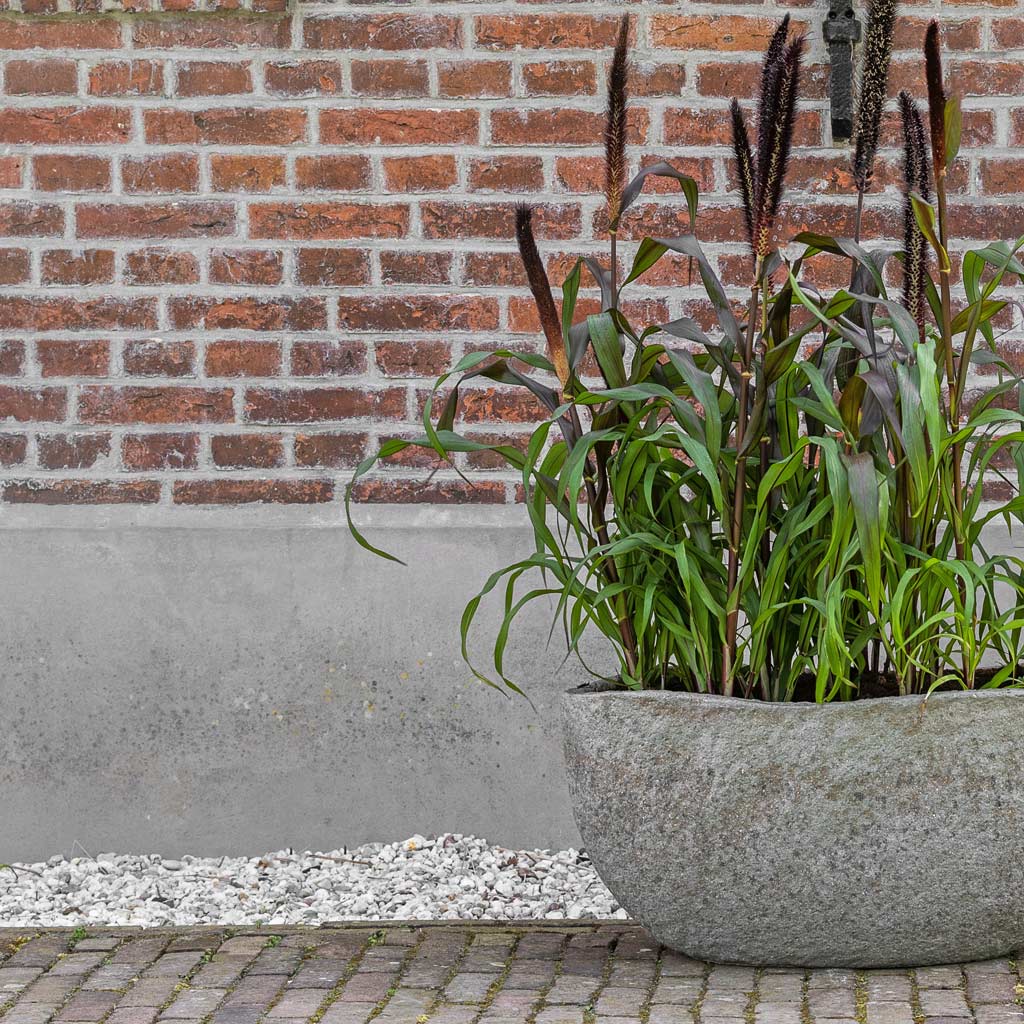 Hunter Mountain Trough Planter - Granite Grey | Hortology - HORTOLOGY