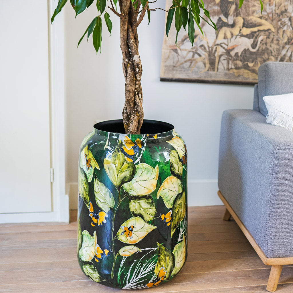 Lammie Planter - Bee Green - Quality Indoor Vase Planters | Hortology ...