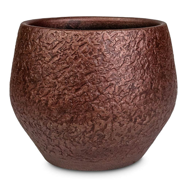 Noor Plant Pot - Velvet Brown - Quality Plant Pots | HORTOLOGY