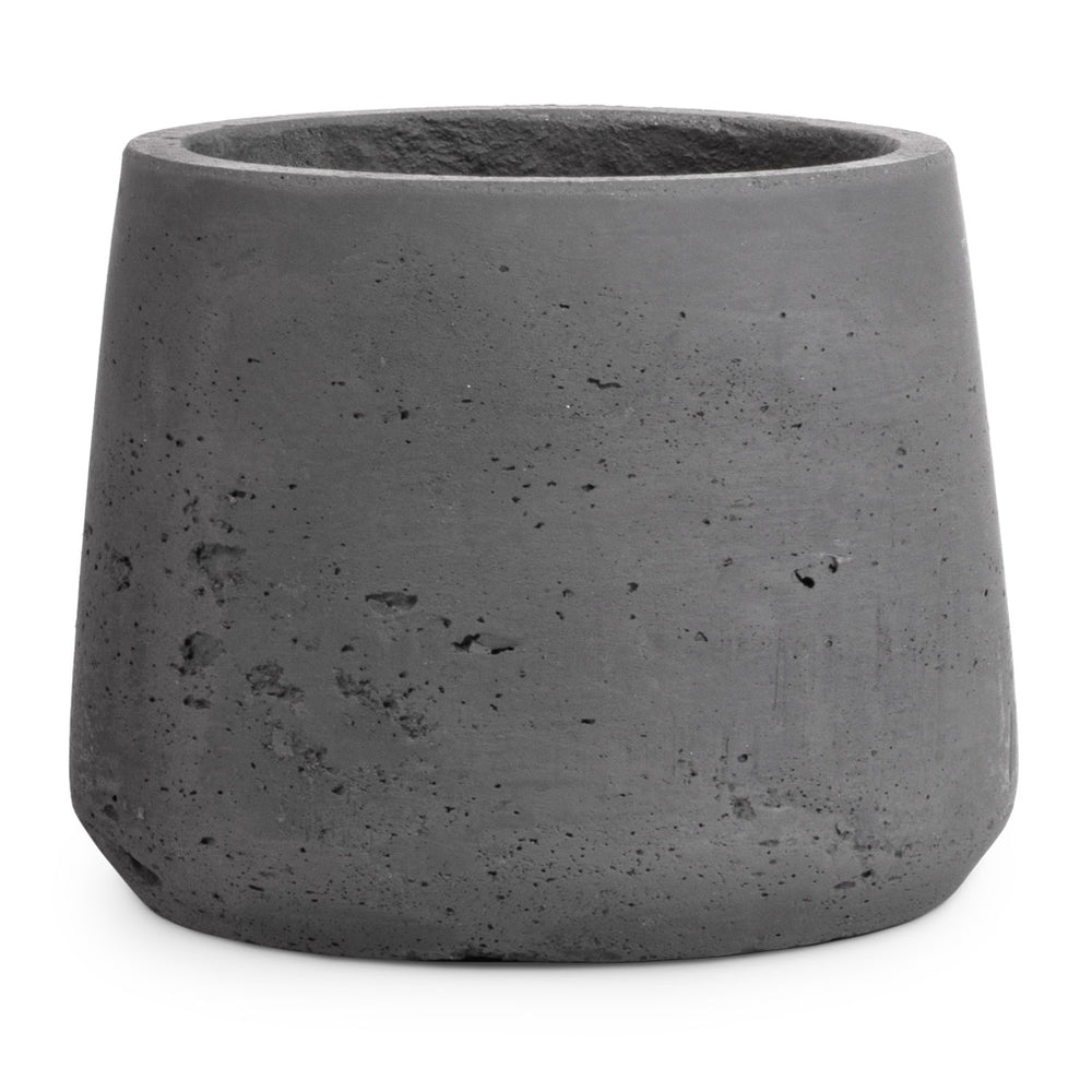 Patt Plant Pot - Black Washed - Quality Plant Pots | Hortology - HORTOLOGY