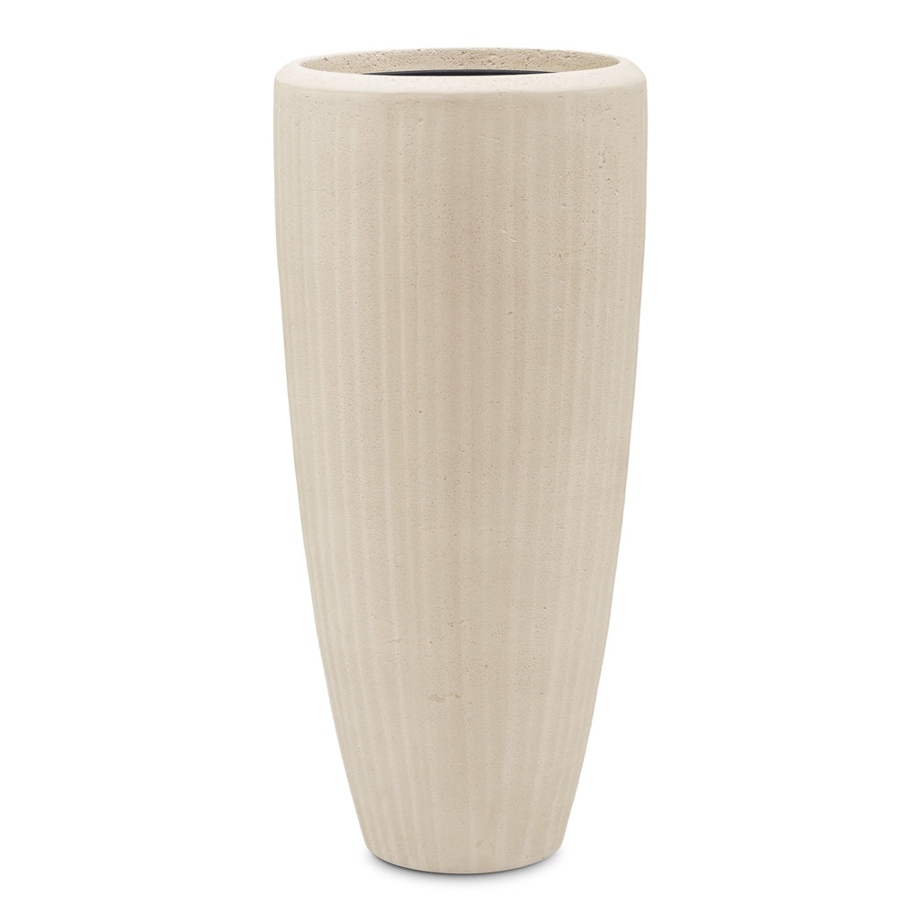 Polystone Plain Partner Planter - Natural - Quality Pots | HORTOLOGY