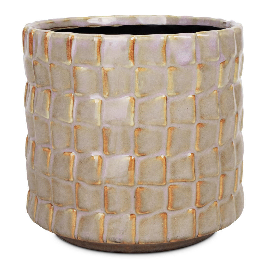 Stian Plant Pot - Soft Nougat - Quality Ceramic Plant Pots | Hortology ...