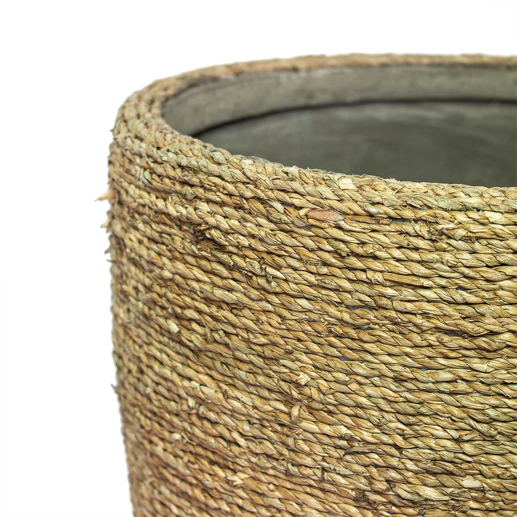 Ben Plant Pot - Straw Grass - Quality Plant Pots | Hortology - HORTOLOGY