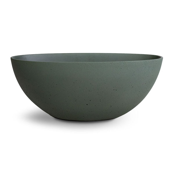 Dorant Refined Oval Plant Bowl - Pine Green | Hortology - HORTOLOGY