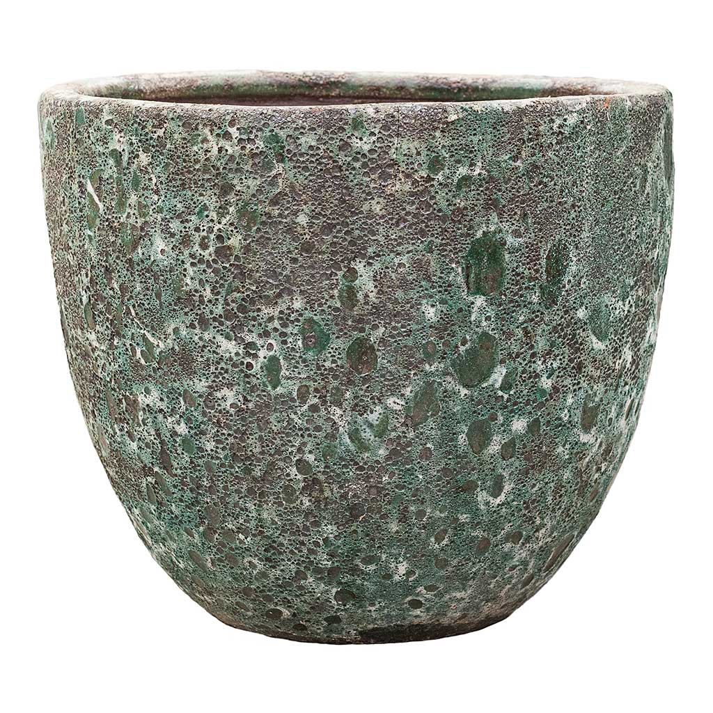 Lava Couple Relic Planter - Jade - Quality Planters | Hortology - HORTOLOGY