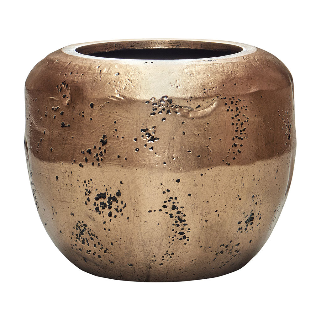 Opus Raw Couple Planter - Gold - Quality Planters | Hortology - HORTOLOGY