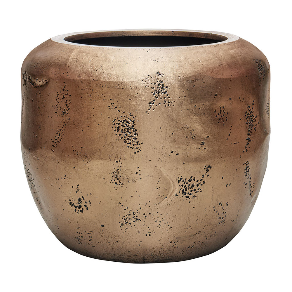 Opus Raw Couple Planter - Gold - Quality Planters | Hortology - HORTOLOGY