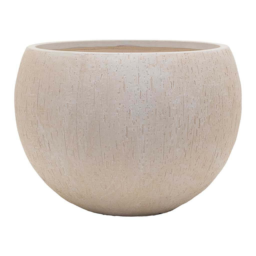 Raindrop Globe Planter - Stone - Quality Planters | Hortology - HORTOLOGY