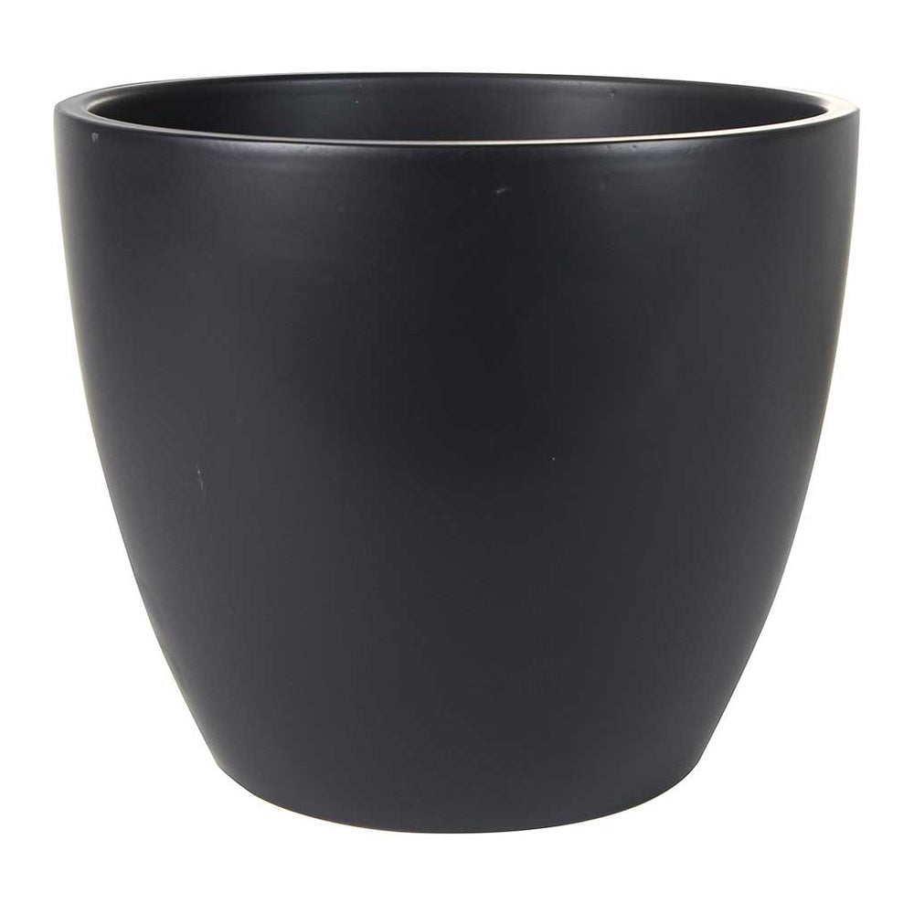 Sven Plant Pot - Black - Quality Indoor Plant Pots | Hortology